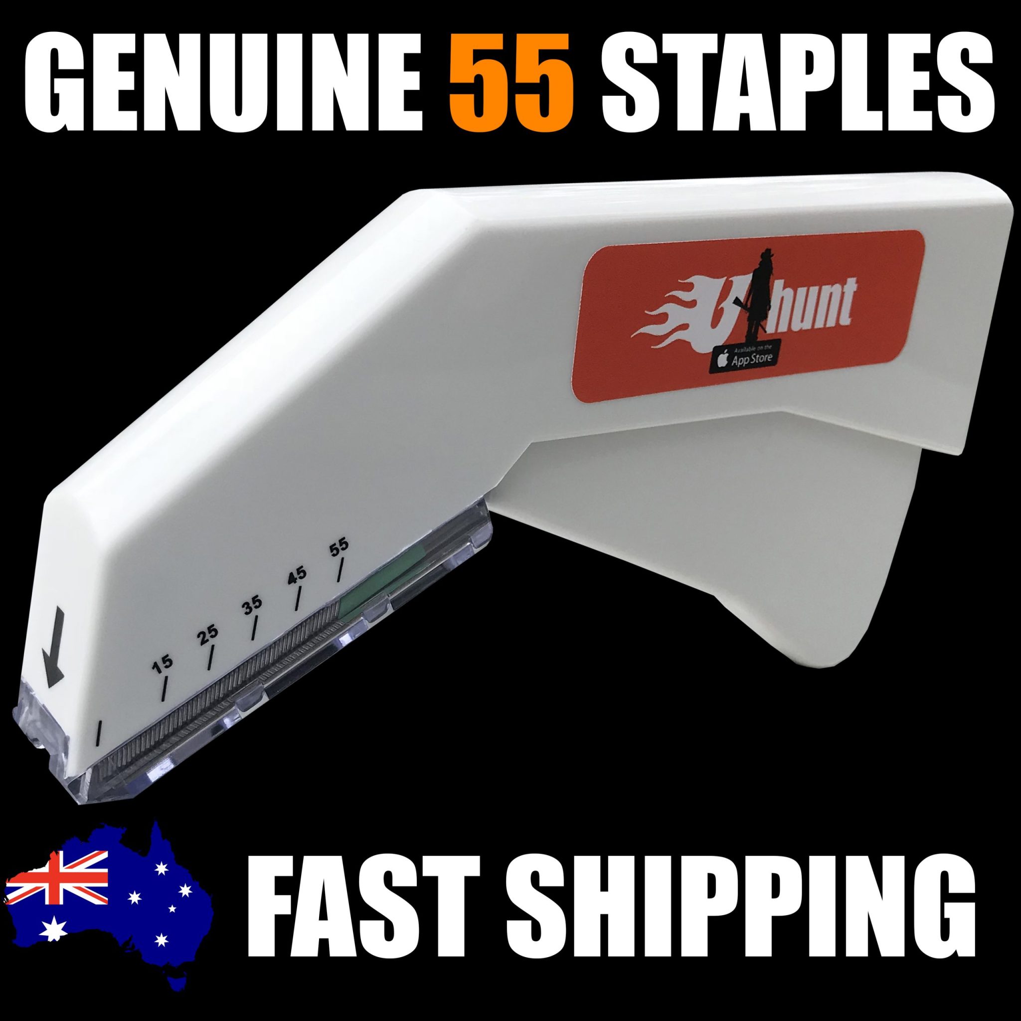 Staple Gun 55 Staples – High Quality – Bristle Up