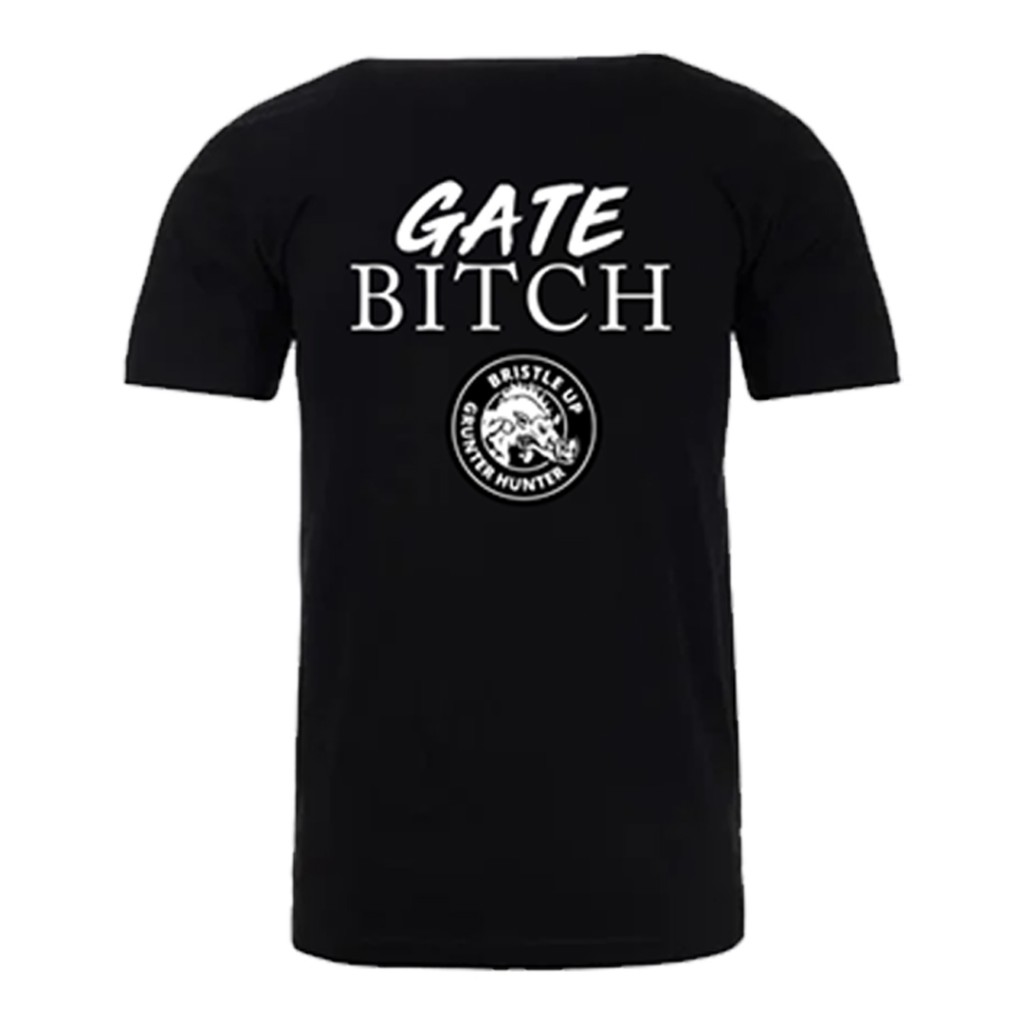 Black – Mens Gate Bitch Shirt – Bristle Up