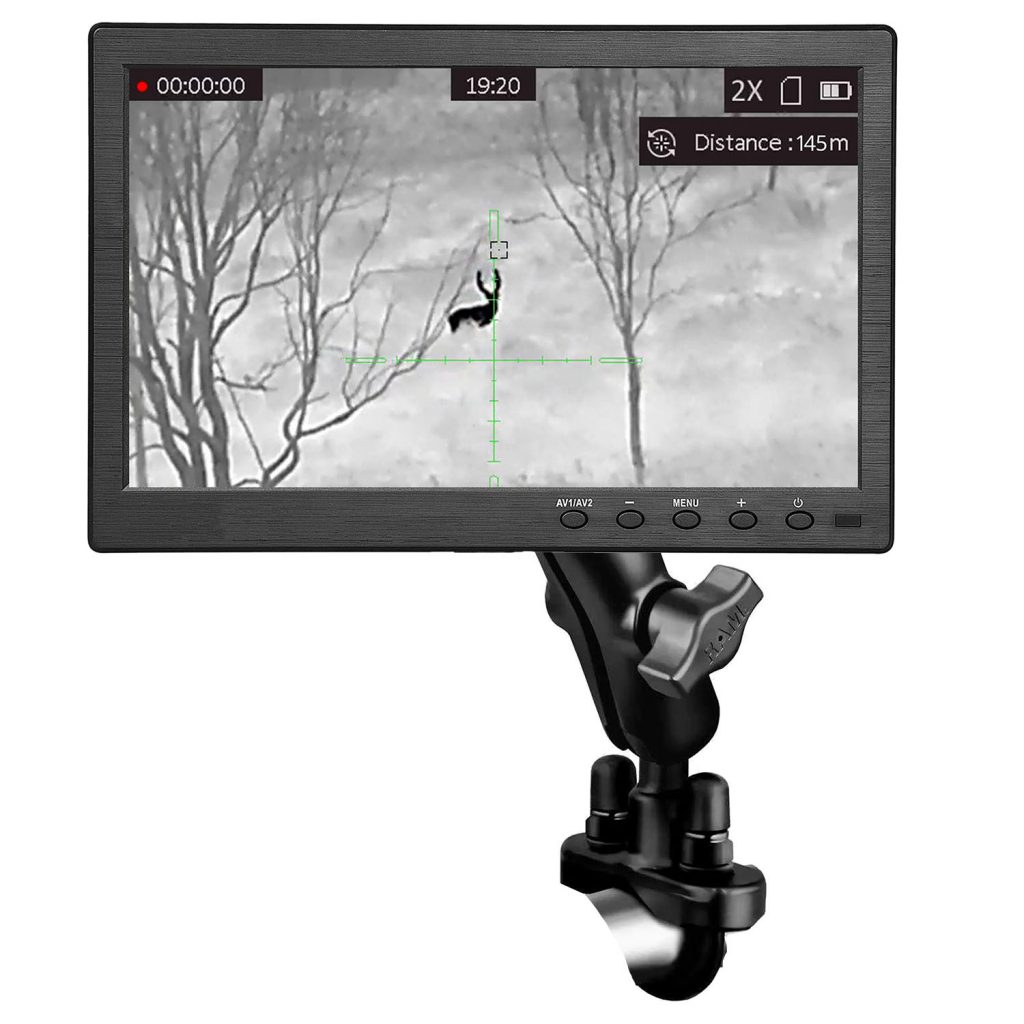 Ram Monitor Mount Buggy / ATV – BRISTLE UP