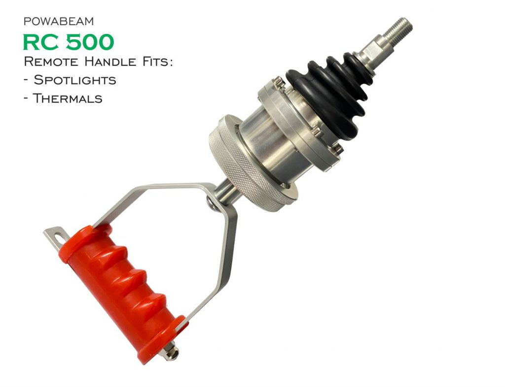 Powa Beam Remote Spotlight HandleRC500 – BRISTLE UP