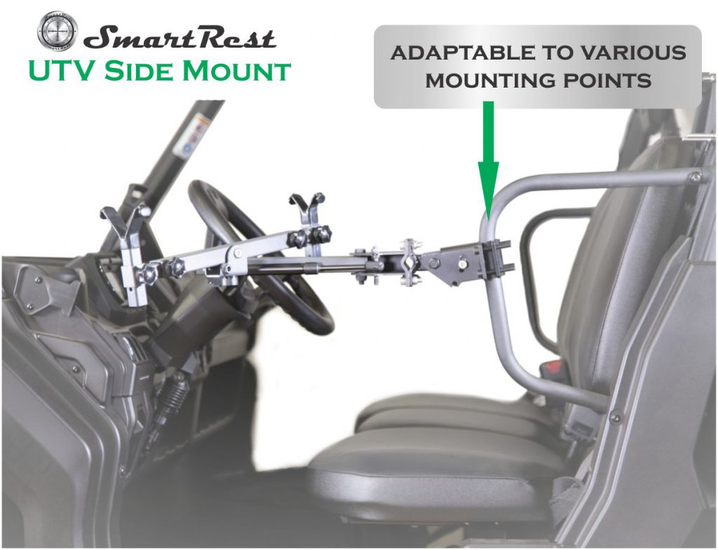 SmartRest UTV Side Mount Gun Rack – BRISTLE UP