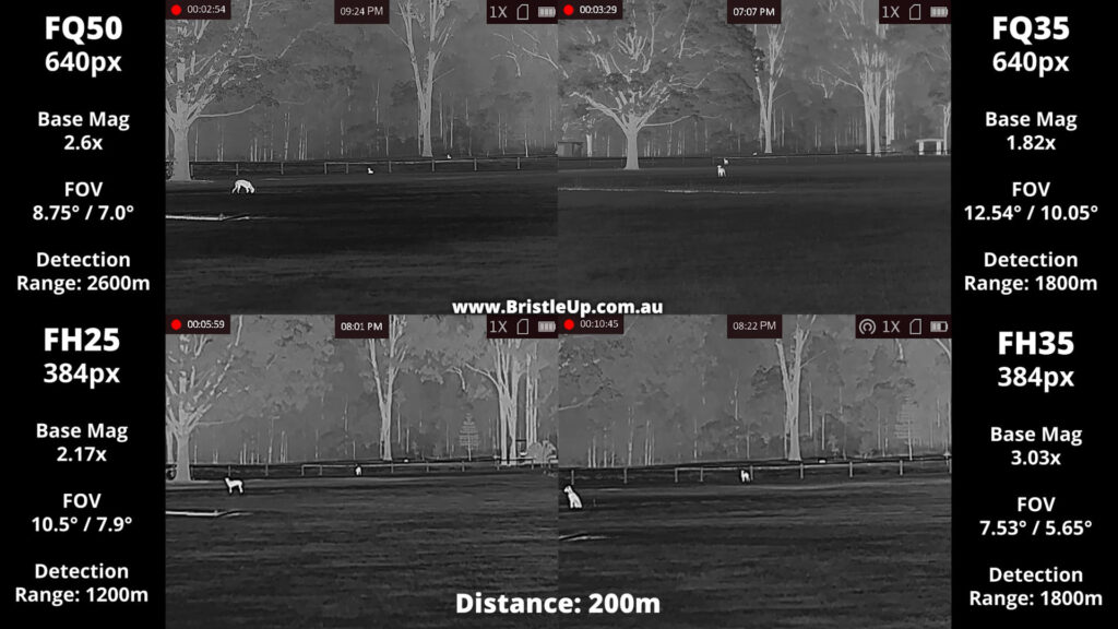 Hikmicro Falcon 1.0 – FH25 | FH35 | FQ25 – Thermal Monocular – Bristle Up