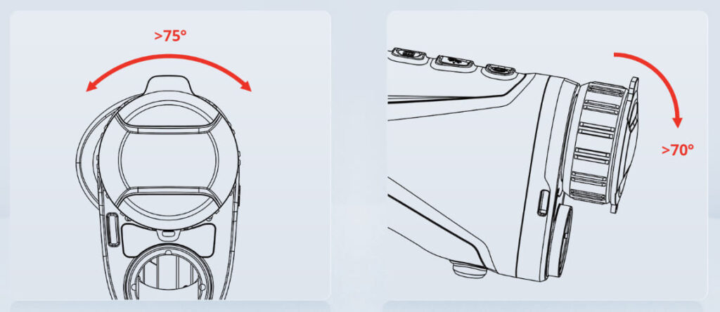 Hikmicro Condor 1.0 CQ35L ( 5GHz ) DEAL! – Thermal Monocular – Bristle Up