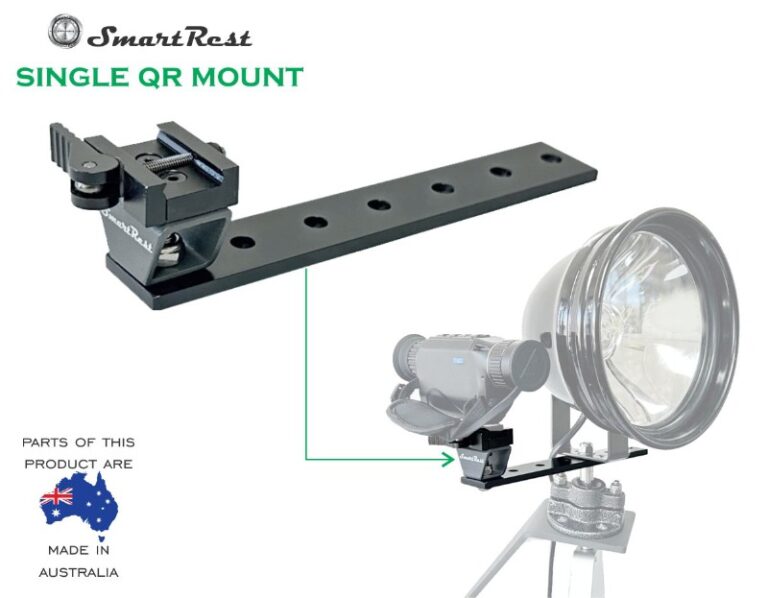 Single QR Thermal / Light Mount 2.0 – smart rest – Bristle Up