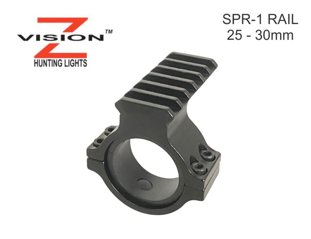 Z-Vision SPR-1 – Picatinny to 30mm Tube ( Scope Ring ) – Bristle Up