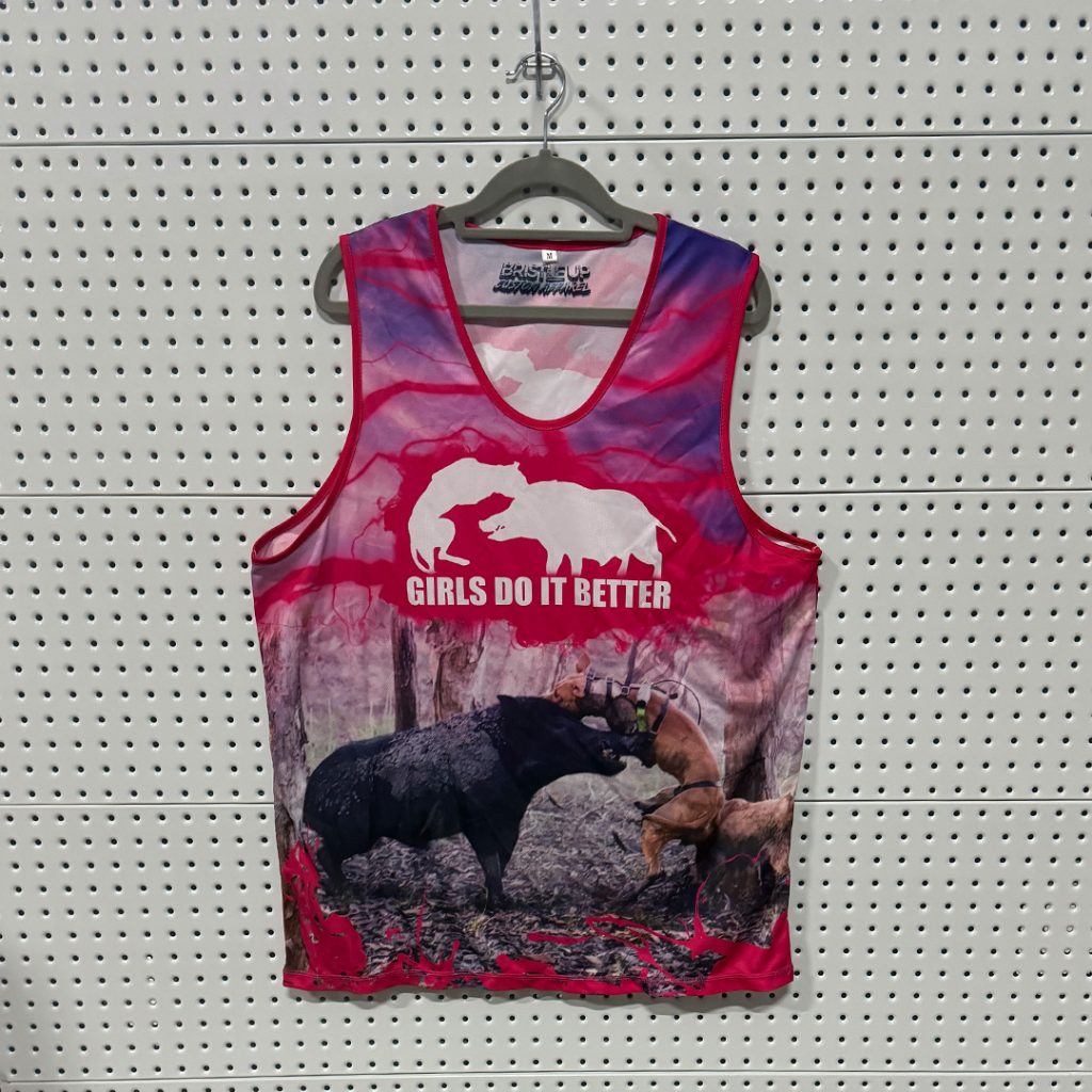 Pink GDIB Singlet – BRISTLE UP