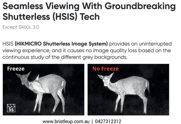 Hikmicro Stellar 3.0 | SH35 | SH35L | SH50L | SQ35L | SQ50L | SX60L ...