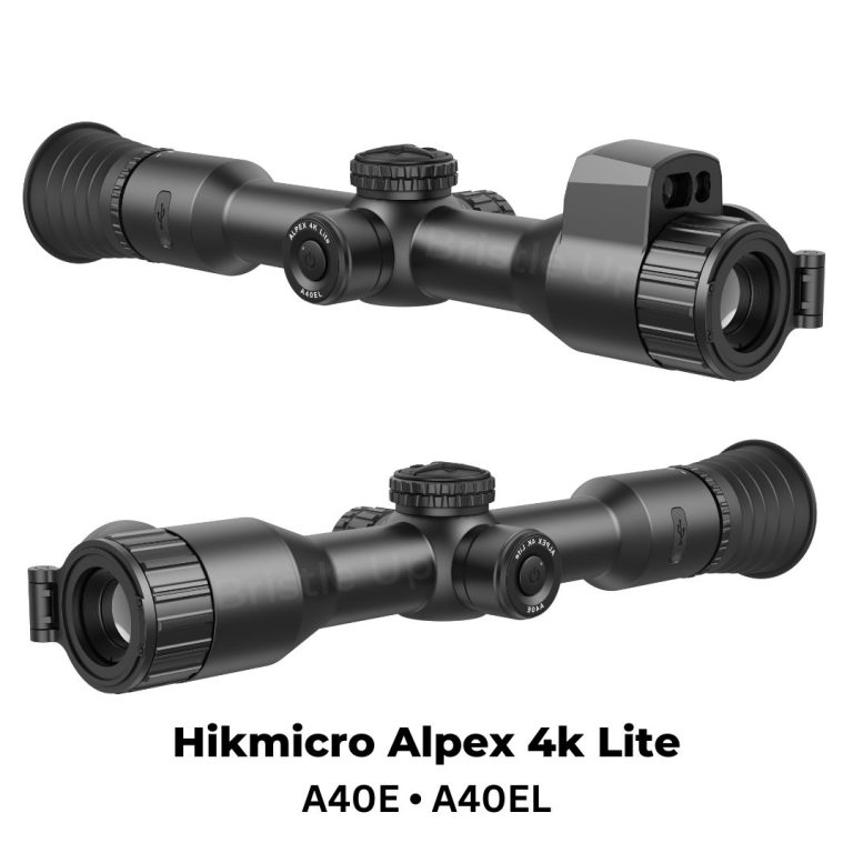 Hikmicro Alpex 4K Lite A40EL – A40E – Day & Night Vision – BRISTLE UP