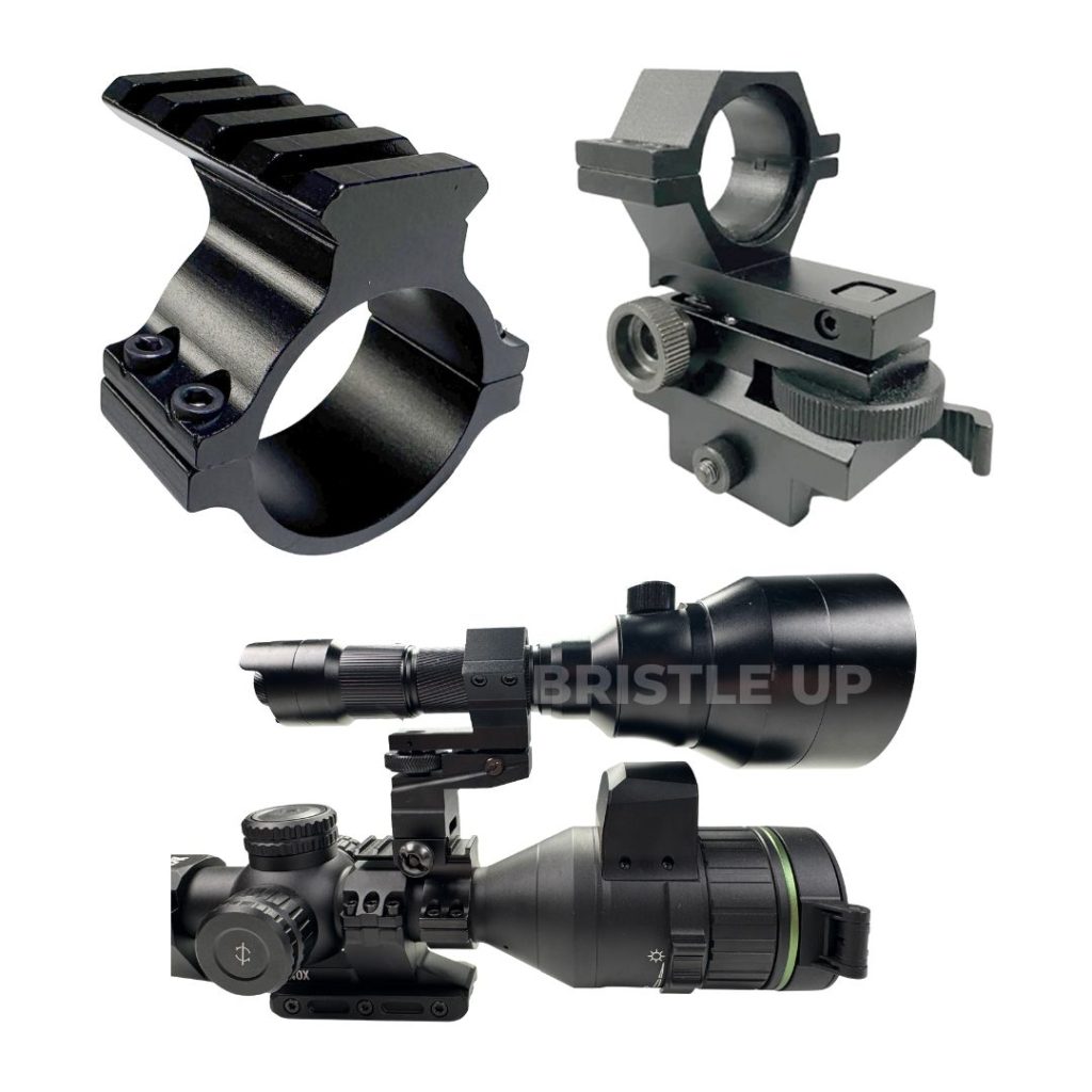 Hikmicro Alpex 4K A50EL Z-Vision NV 303 Bundle + IR Torch + Torch Mount ...