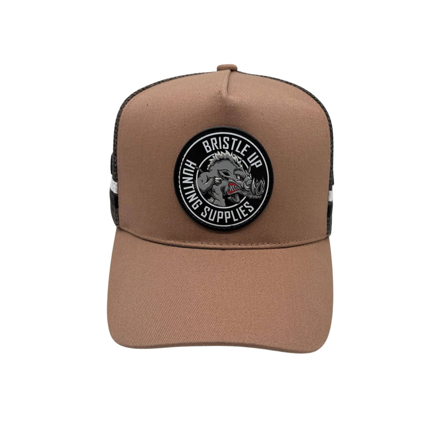 Brown Bristle Up Trucker Cap #013 – Bristle Up