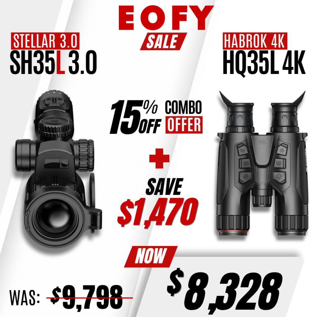 Hikmicro Stellar SH35L 3.0 + Habrok HQ35L 4K COMBO DEAL | EOFY SALE ...