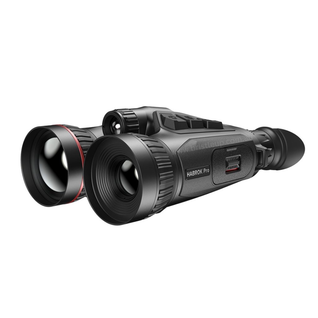 Hikmicro Habrok Pro HX60L (N) – Multispectral LRF Binoculars – Bristle Up